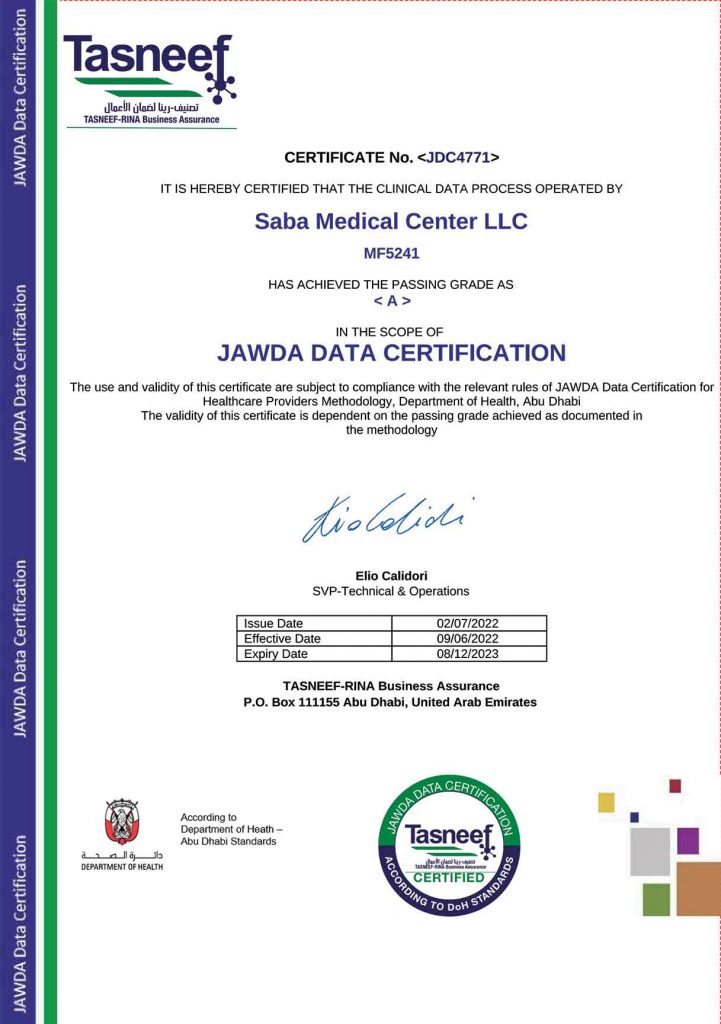 WE ARE JAWDA CERTIFIED